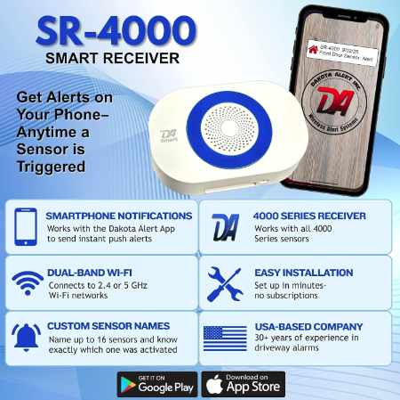 SR-4000 Smart Receiver - Dakota Alert